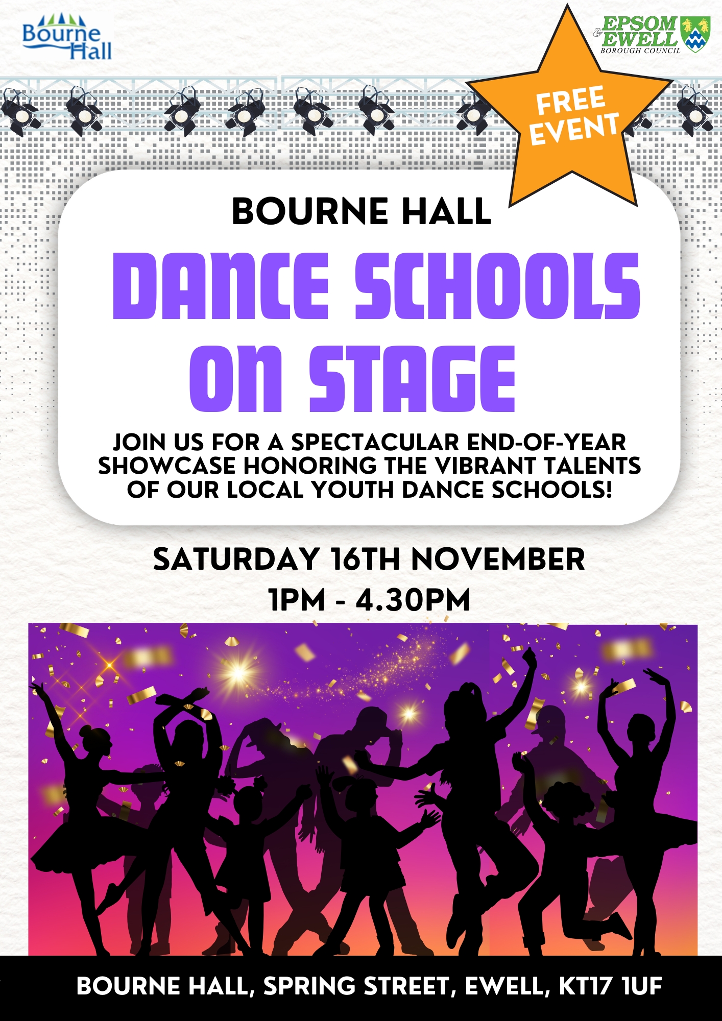 Dance School on Stage | Epsom and Ewell Borough Council